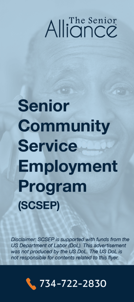 Senior Community Service Employment Program - The Senior Alliance