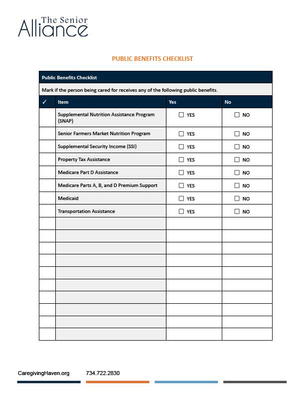 Caregiver Binder - The Senior Alliance